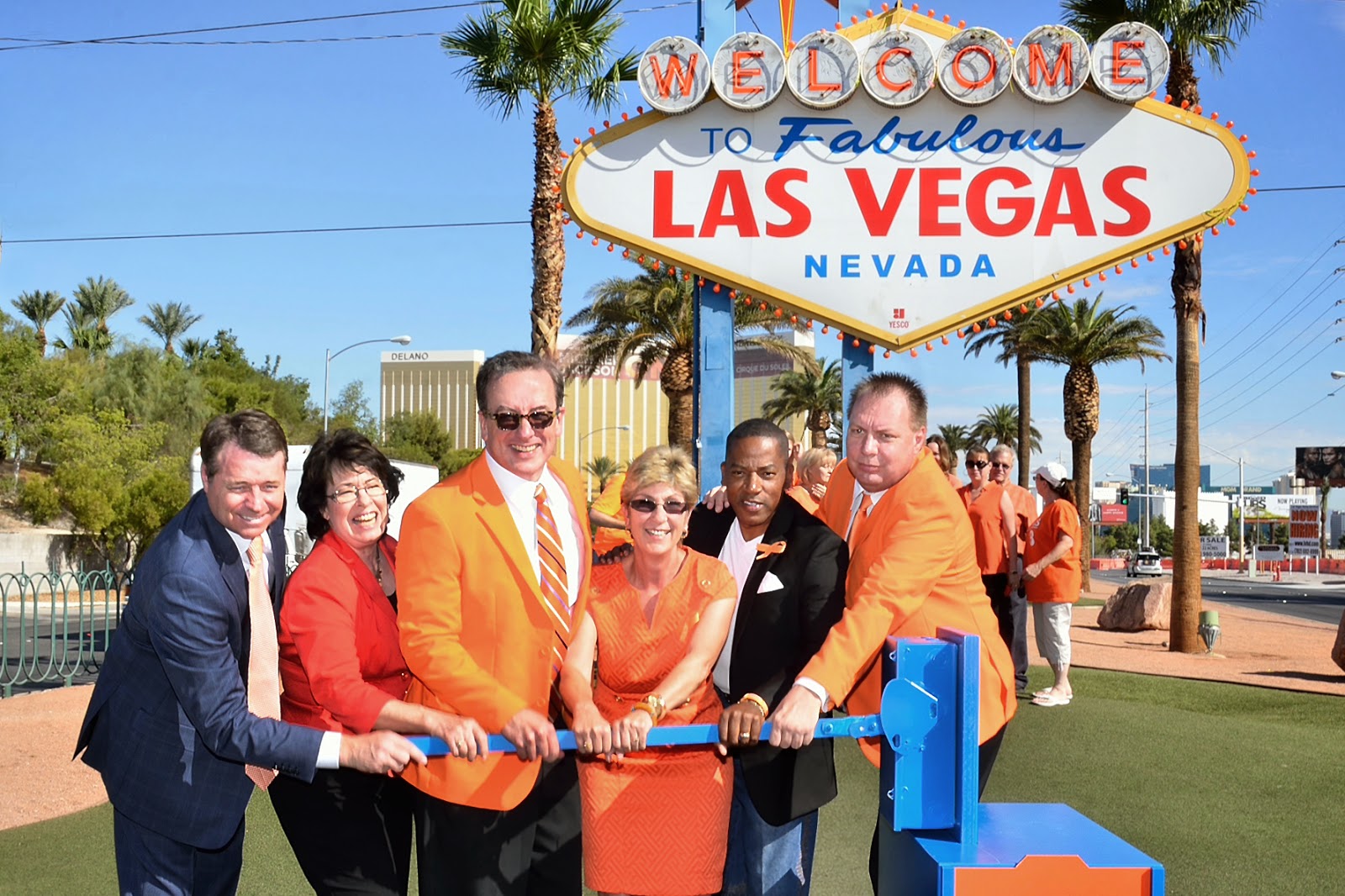 I Love Las Vegas Magazine...BLOG: "Go Orange" Day Turned LV Welcome ...